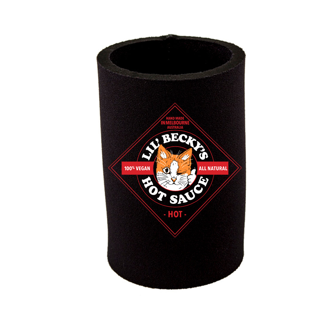 Lil' Becky stubbie holder – Lil Becky's Hotsauce